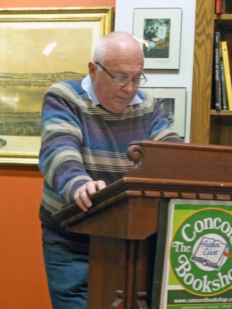 Richard Francis unveils his new book on Fruitlands at the Concord ...